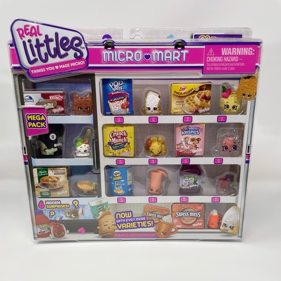 MooseToys | Toys | Real Littles Micro Mini Mart Mega Pack New Unopened ...